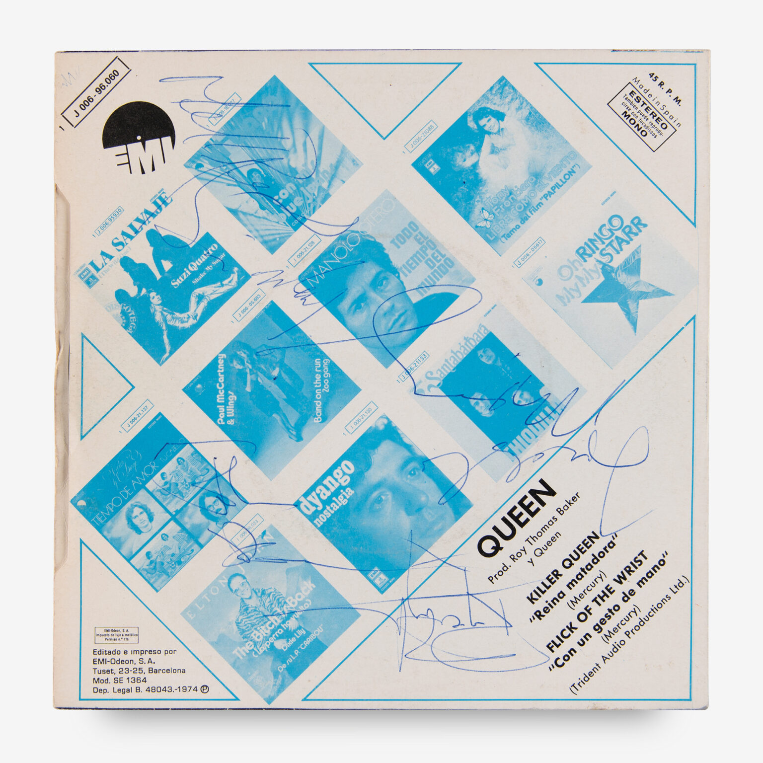 Sell Queen autographs, memorabilia, collectors items: RR Auction